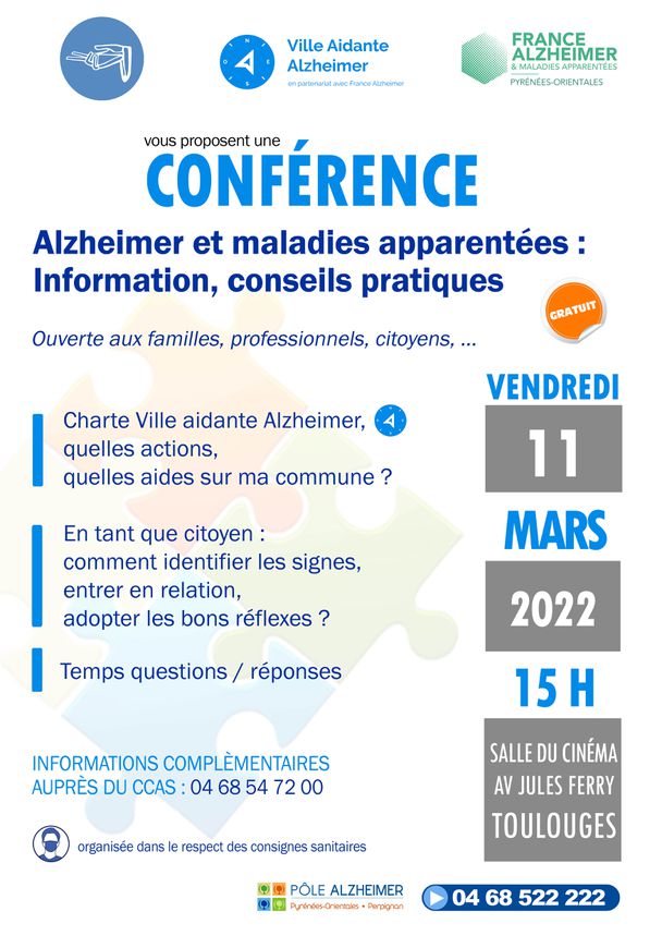 Conférence à Toulouges | Pôle Alzheimer